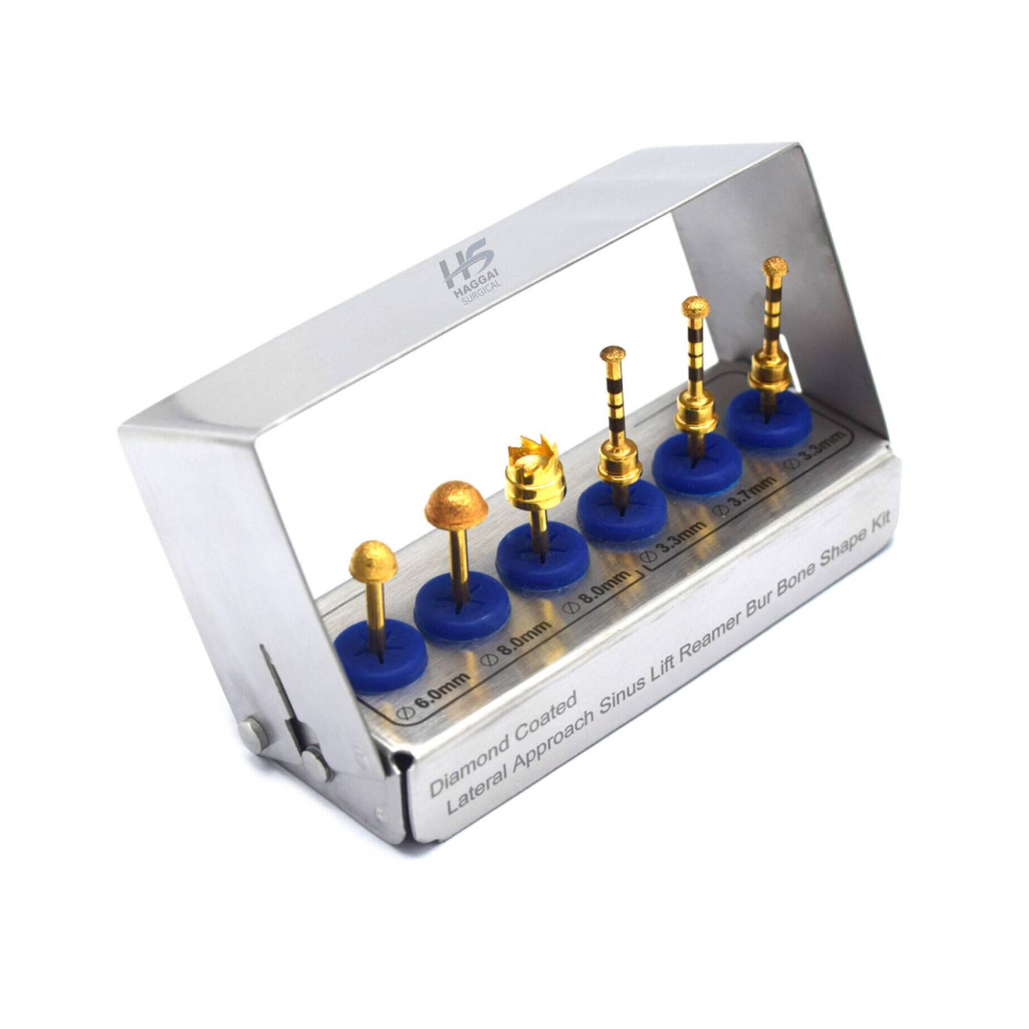 Lateral Approach Lift Reamer Bur Bone Shape kit – Haggai Dental