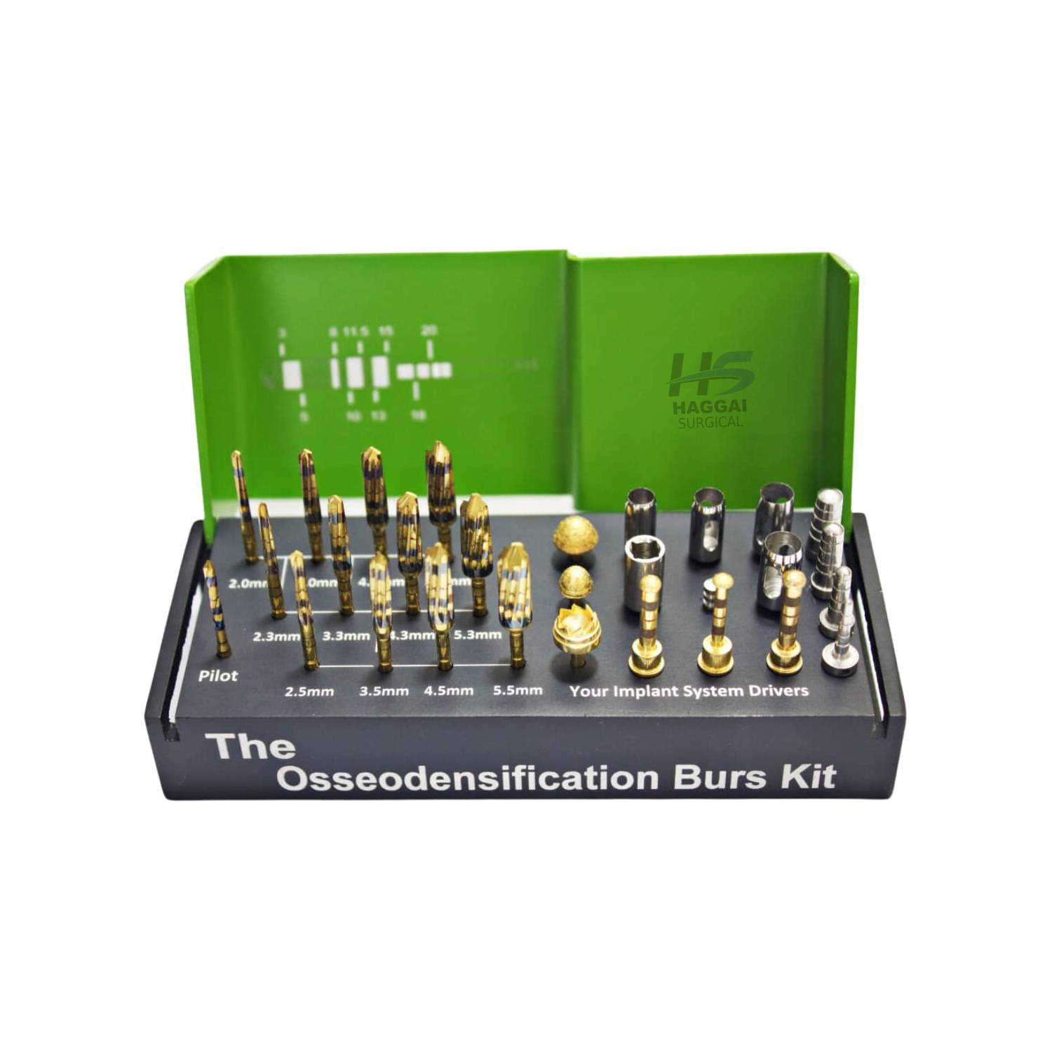 The Osseodensification Burs Kit of 29pcs – Haggai Dental
